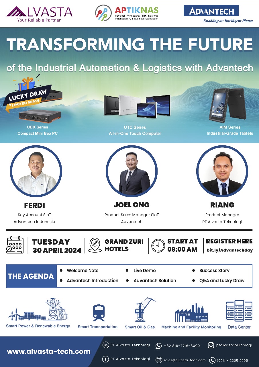 Transforming the Future of the Industrial Automation & Logistics with Advantech – eventcerdas by ...